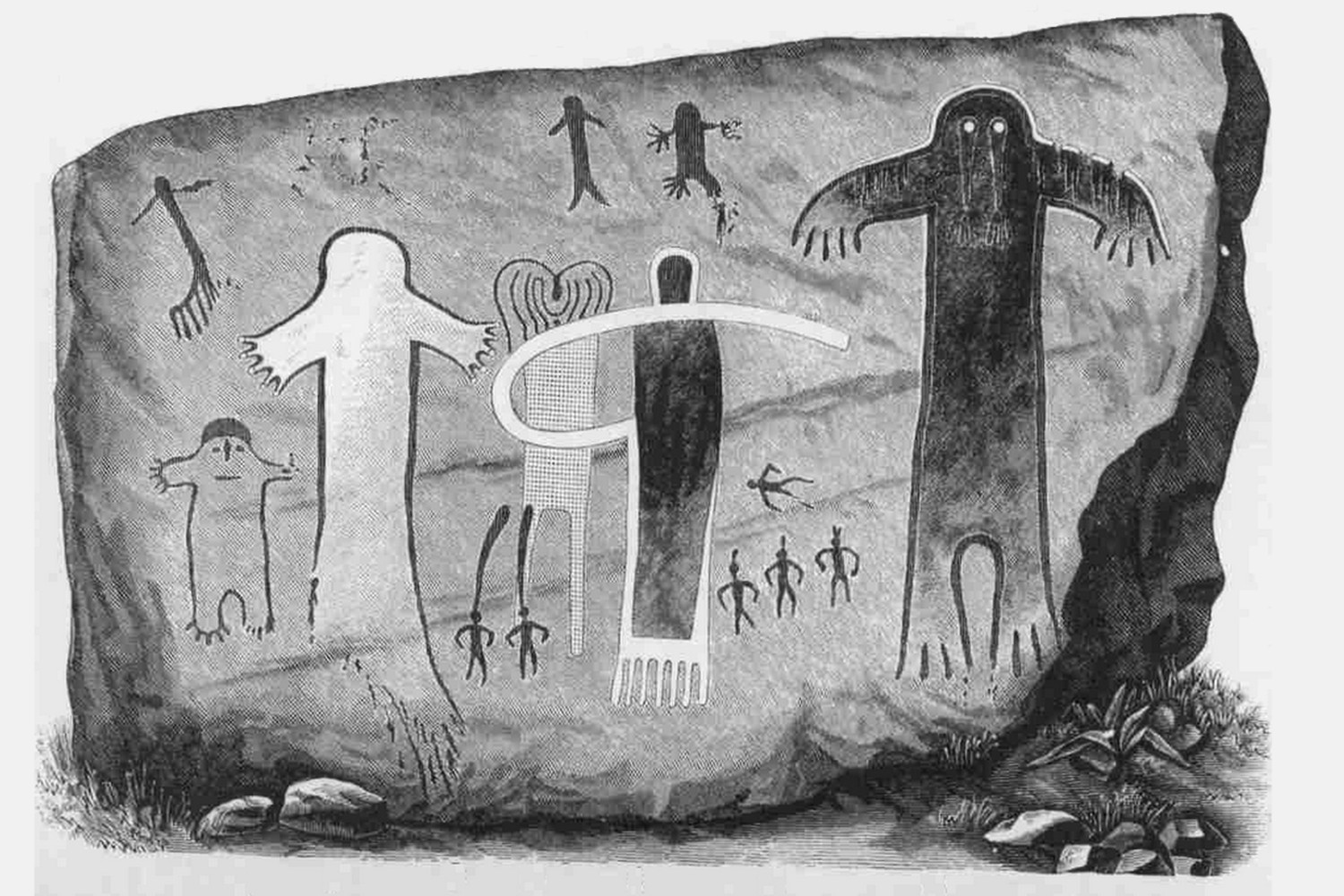 Tule River Indian Reservation Pictographs Tule River Indian Reservation Pictographs